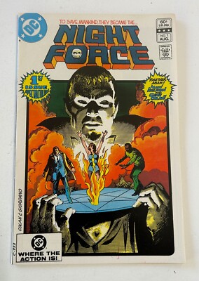 NIGHT FORCE #1 DC Comics 1982 - BARON WINTER - Direct Edition | eBay