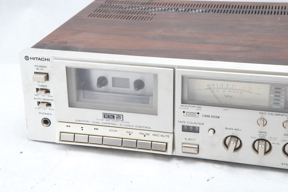 Hitachi D-90s 3 Head 2 Motor Dual Capstan Tape Deck PARTS REPAIR SH | eBay
