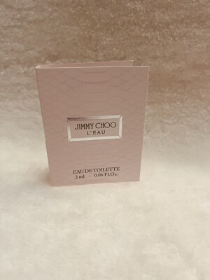 Jimmy Choo L'eau 0.06 oz 2 ml Eau De Toilette Spray Mini/Travel Sample ...