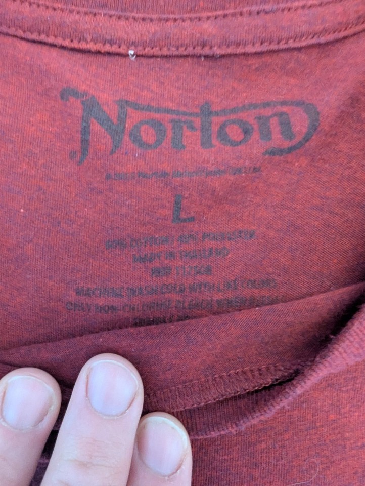 Norton Motorcycle Co T-shirt L | eBay UK