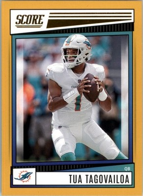 2022 Score Gold #274 Tua Tagovailoa - FB | eBay