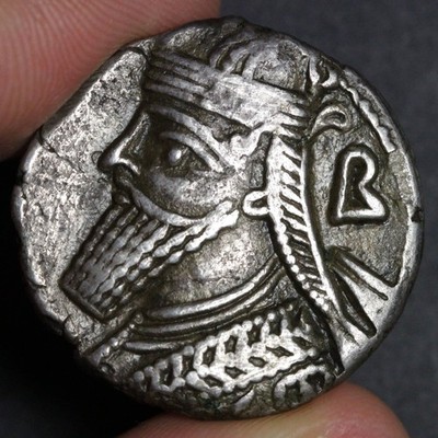 Parthia Tetradrachm Ancient Parthian Empire Silver Coin Vologases IV ...