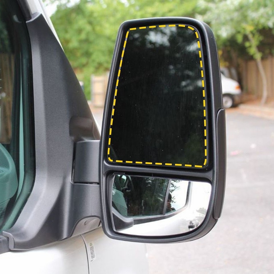 Mirror Glass Upper Passenger Side Right RH for Ford Transit Van 150 250 ...