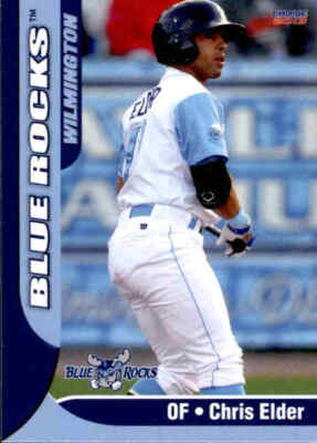2013 Wilmington Blue Rocks Choice 12 Chris Edler Brooklyn NY Suisun ...