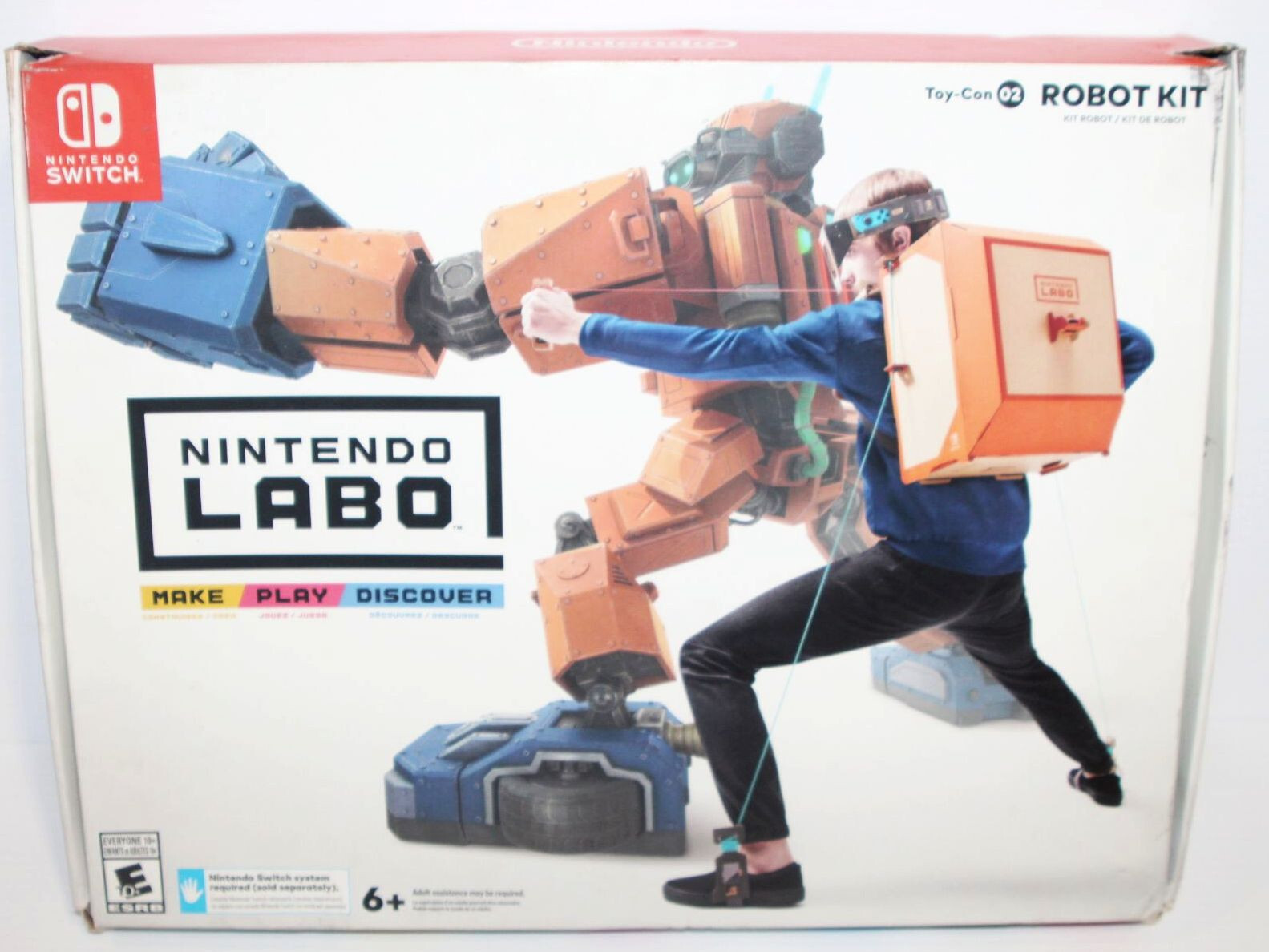 New NIB - Labo Toy Con 2 Robot Kit (Nintendo Switch, 2018) Game ...