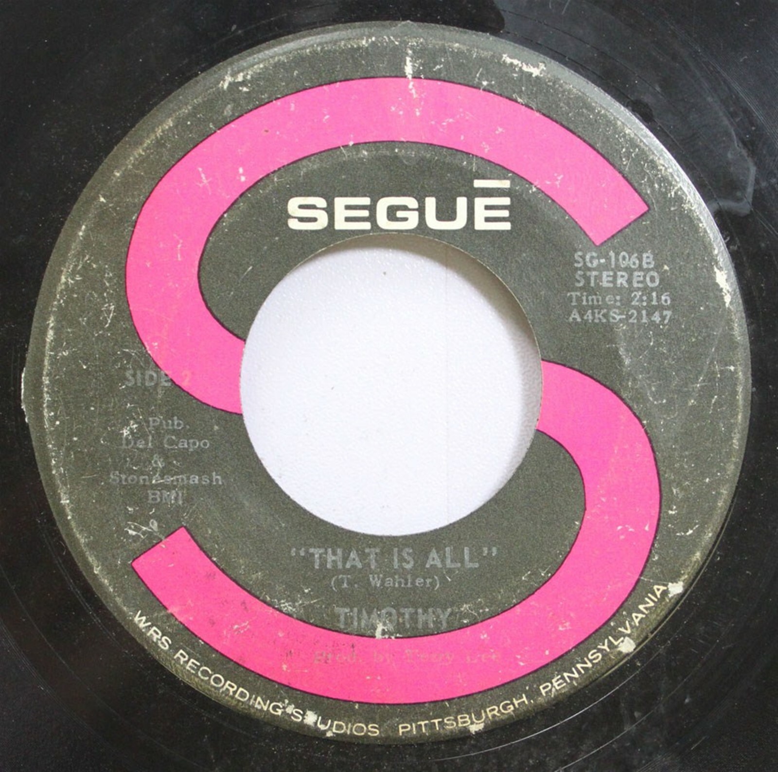 Hear! Rock 45 Timothy - Mr. Moonlight / That Is All On Segue | eBay ...