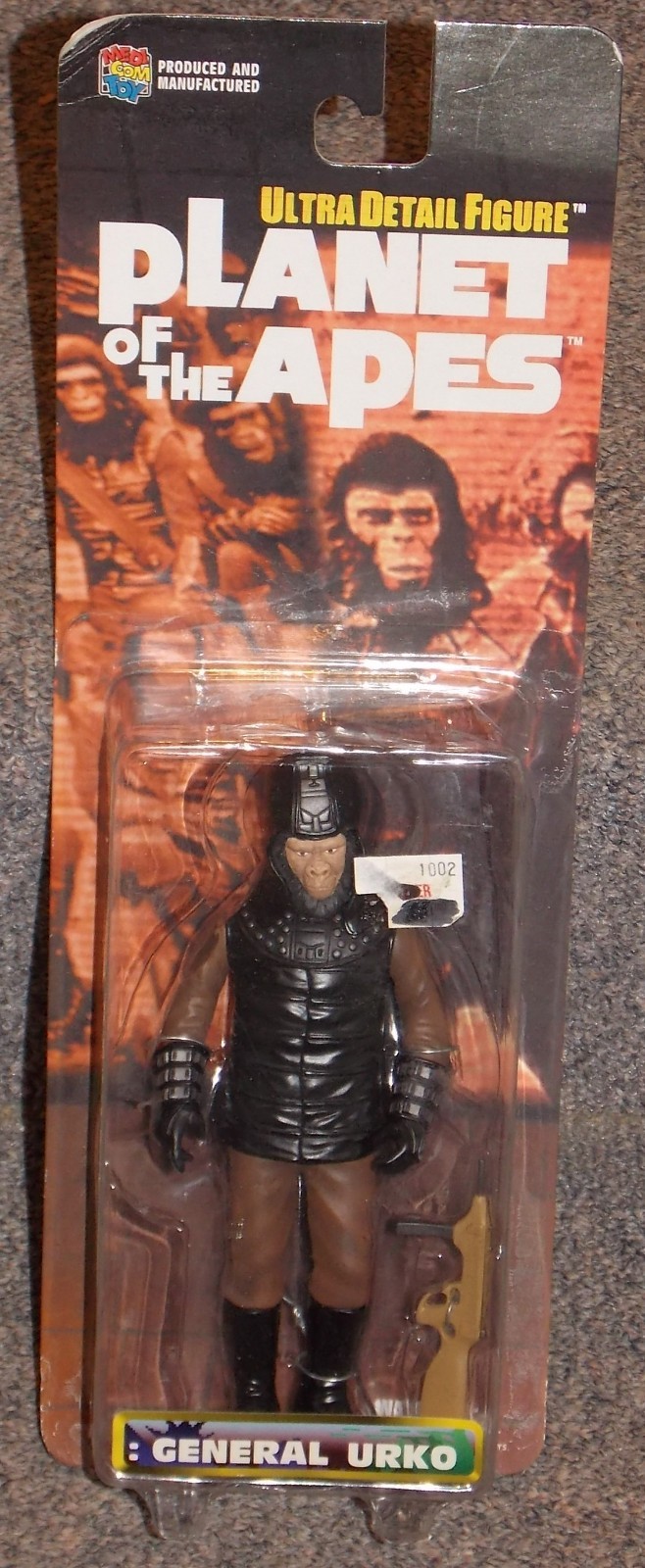 2000 Medicom Planet Of The Apes General Urko Action Figure New In The ...