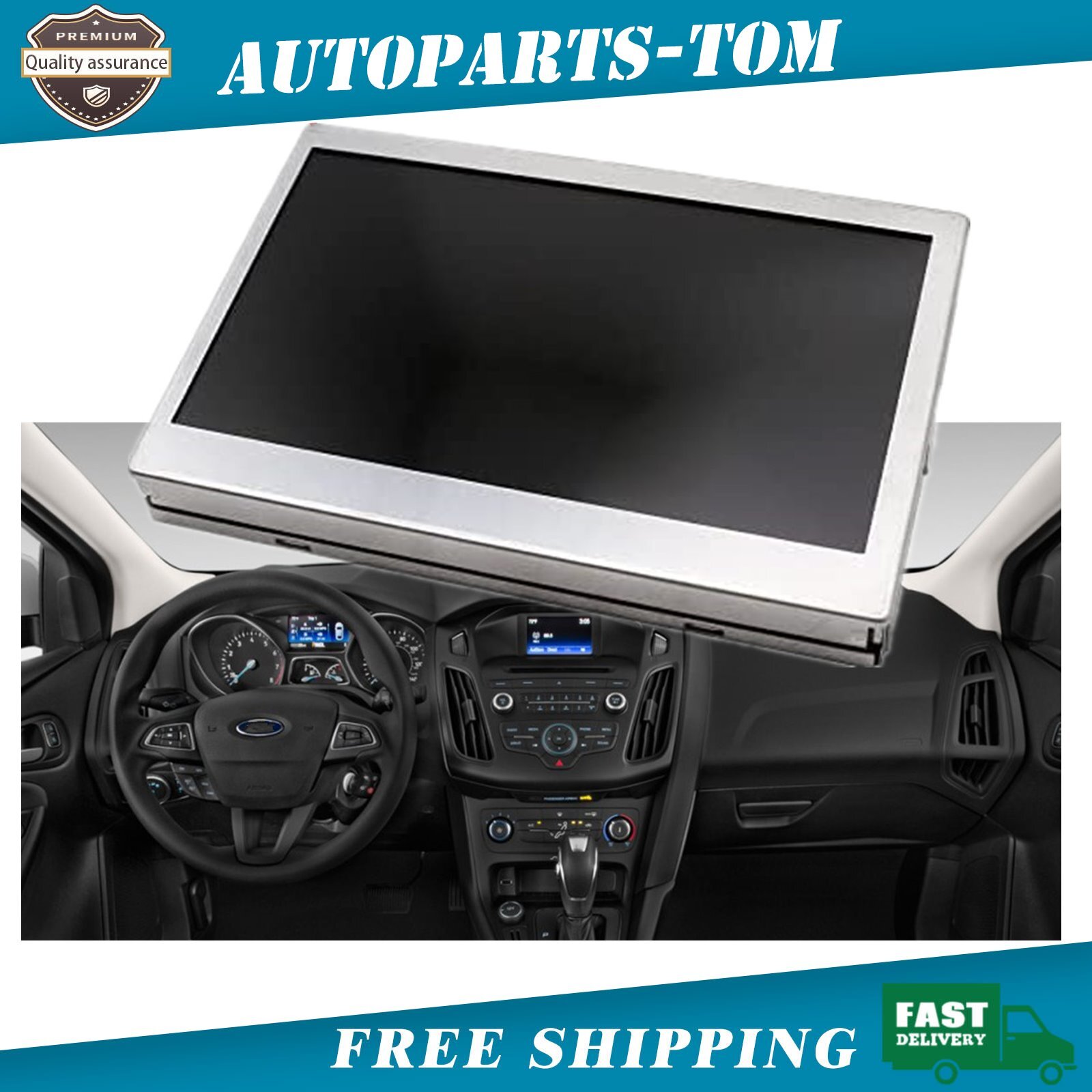 LCD Display Color Screen For 13-16 Ford Focus Escape Speedometer ...