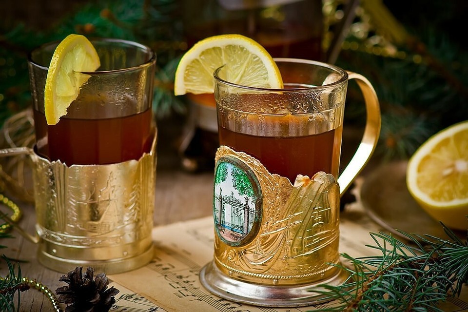 Black Leaf Tea Czar Nicholas II Nostalgia (Silver) Russian Style 8.8oz ...