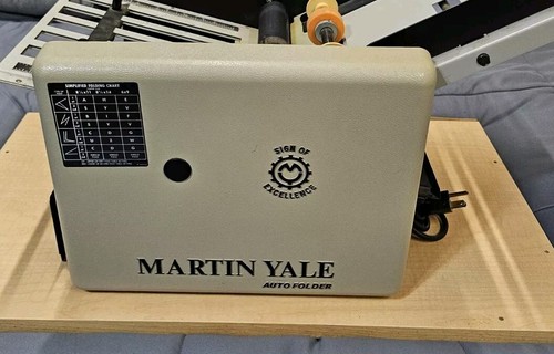 Martin Yale Auto Folder CV-7 Automatic Paper Folding Machine - Tested ...