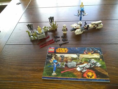 LEGO 75037 Battle on Saleucami 99.9% Complete, Extra Items, with manual ...