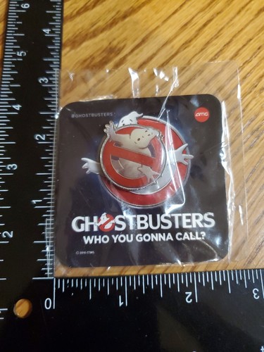 Amc Theatre Ghostbusters 2 - Movie Logo Lapel Pin H3 | eBay