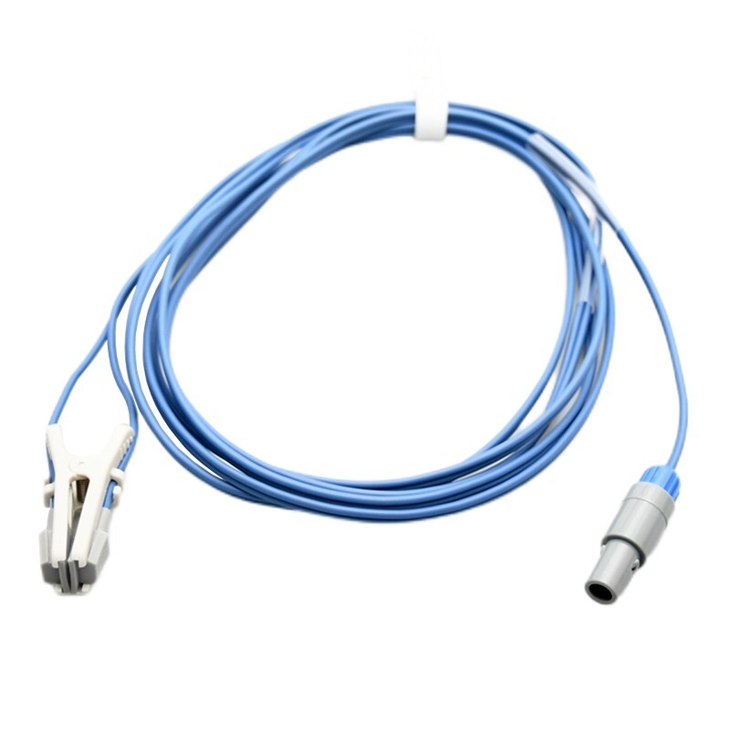 3m Reusable SpO2 Sensor Veterinary Ear Clip 6pin Probe for Mindray PM ...