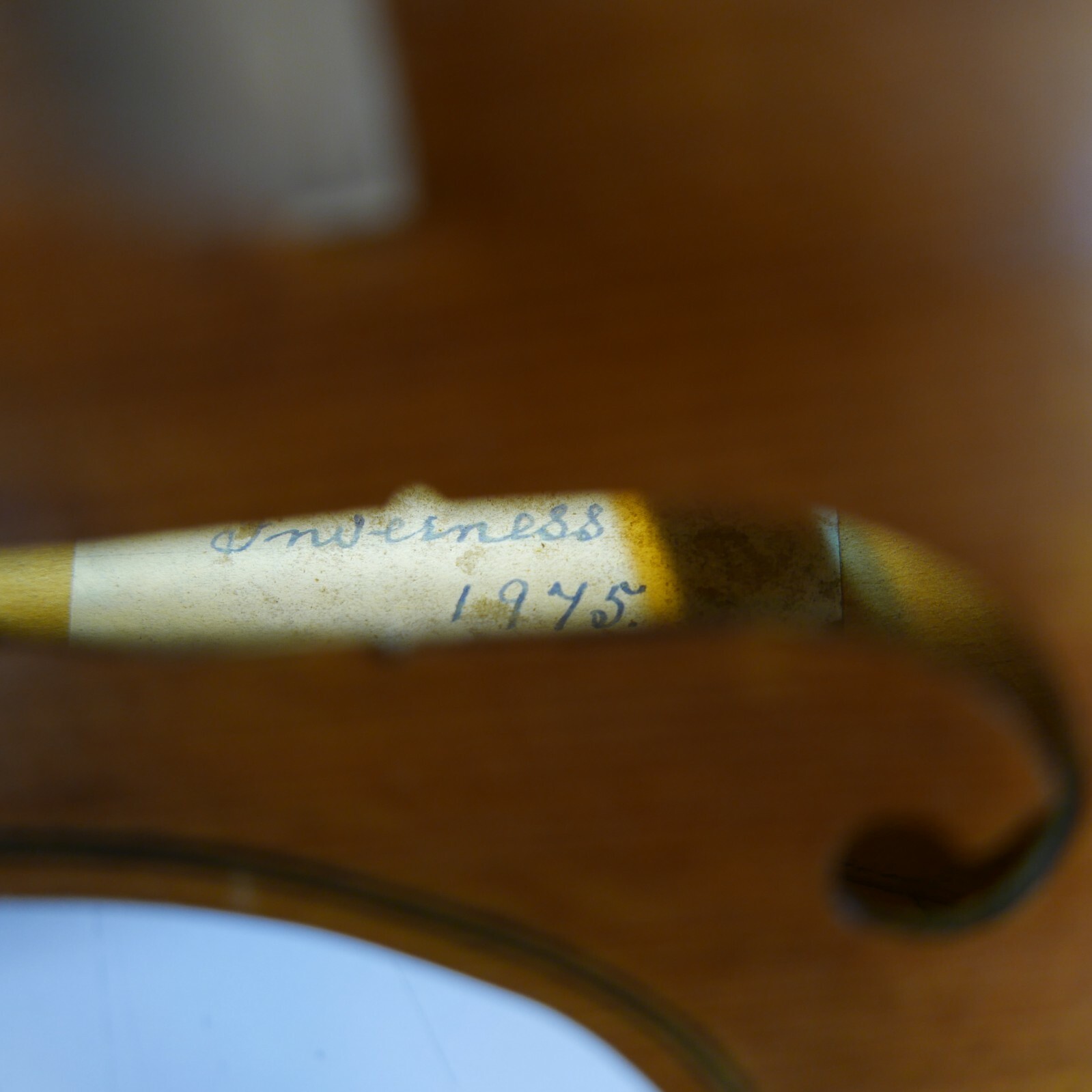 scottish violin / fiddle by DONALD RIDDELL , inverness 1975 | eBay