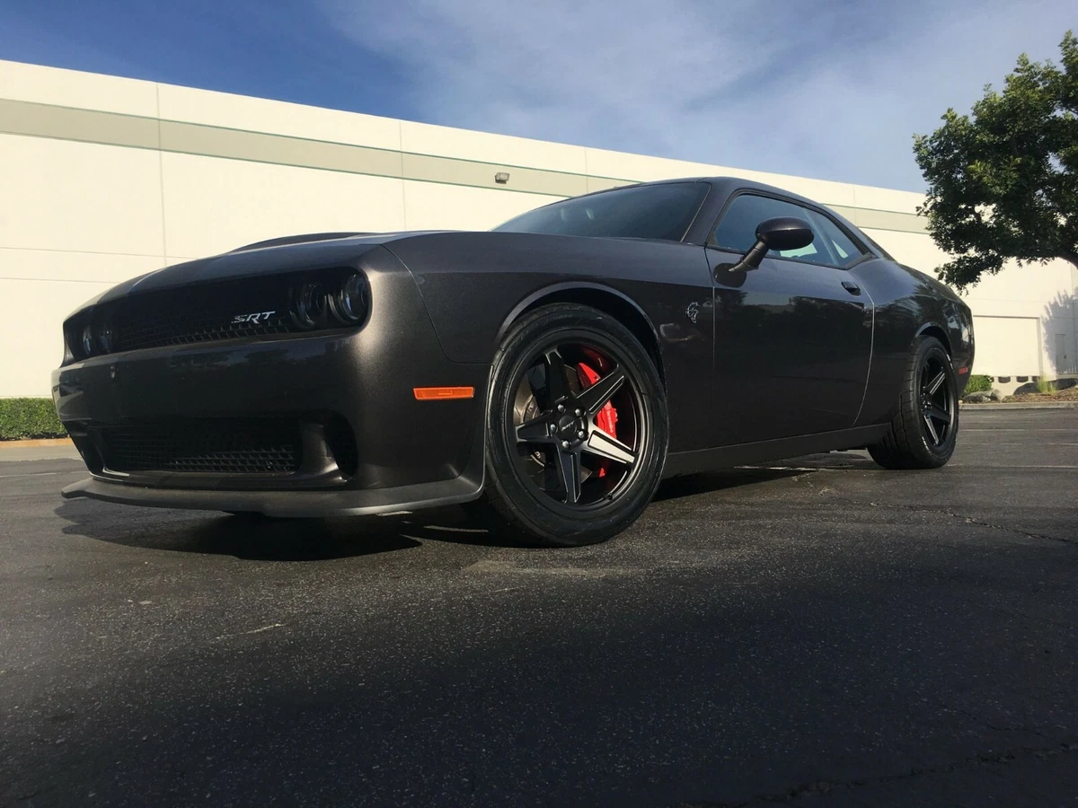 Matte Black Dodge Challenger