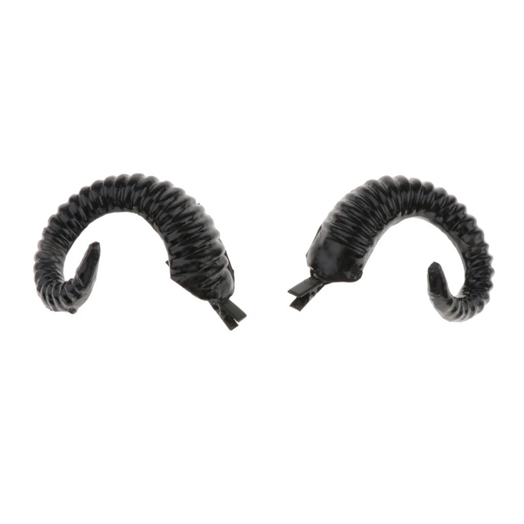 Black Ram Horns
