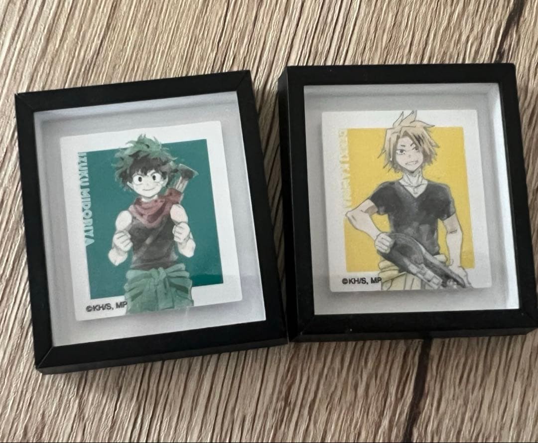 My Hero Academia Deku Denki Kaminari Trading Frame Magnet | eBay