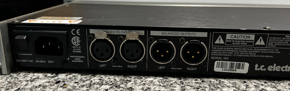 TC Electronic DBMax Digital Broadcast Maximizer II V002-B Made in ...
