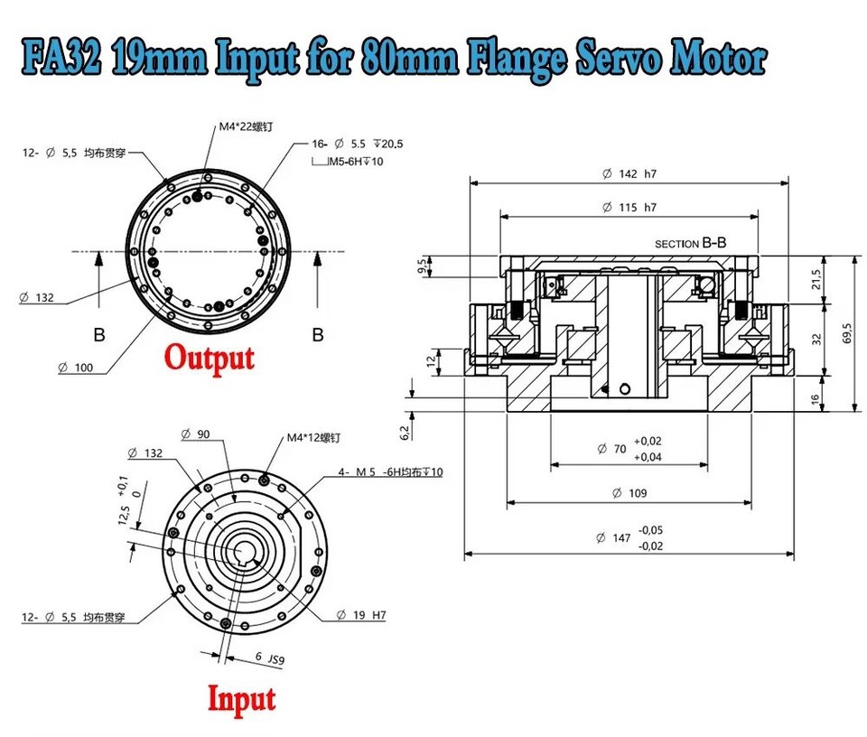Micro Harmonic Drive Strain Wave Gear Robot Arm Precision Harmonic ...