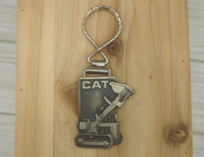 CAT Caterpillar Equipment Metal Keychain | eBay