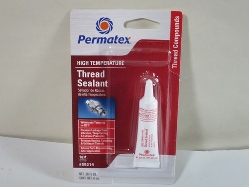 High Temperature Thread Sealant Permatex 59214 .20oz | eBay