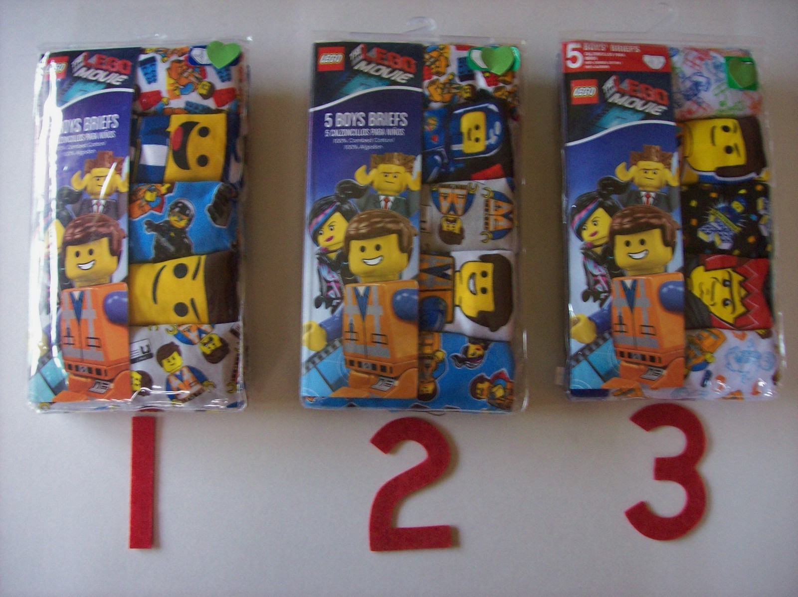 Lego The Lego Movie Underwear Underpants Briefs Boys 5pk 4 6 8 NIP | eBay