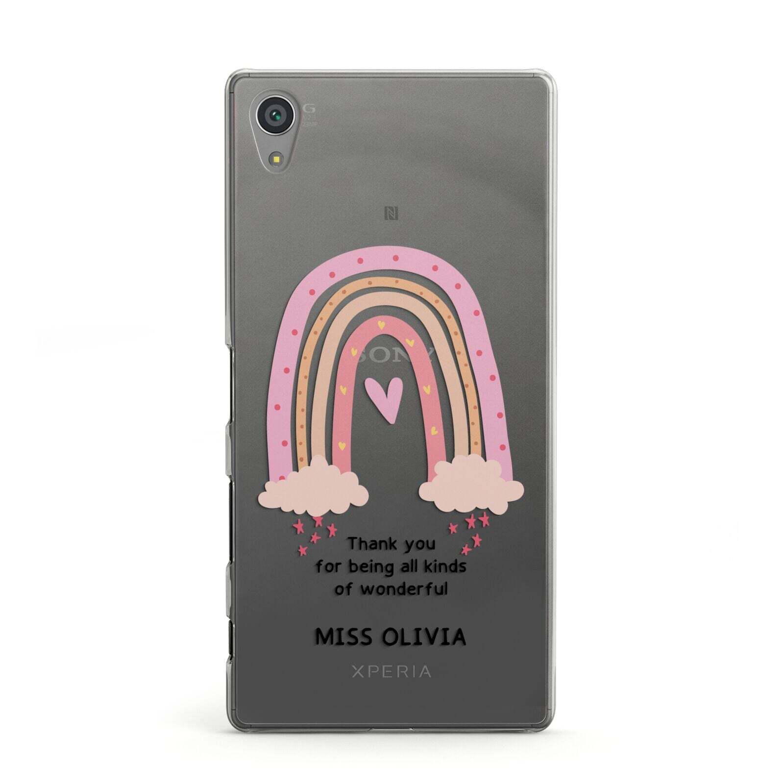 Custom Thank You Teacher Sony Case for Sony Phones | eBay.de