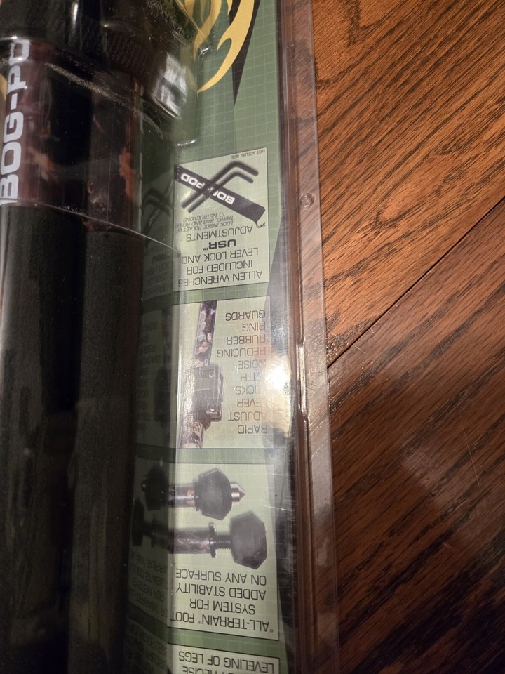 BOG POD Tripod Heavy-Duty Aluminum Construction Camo CLD-3S BRAND NEW ...