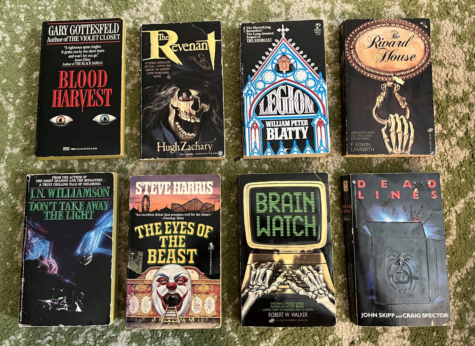 Lot of Rare Horror Paperbacks - 70’s, 80’s - TOR Zebra - 1st Editions ...