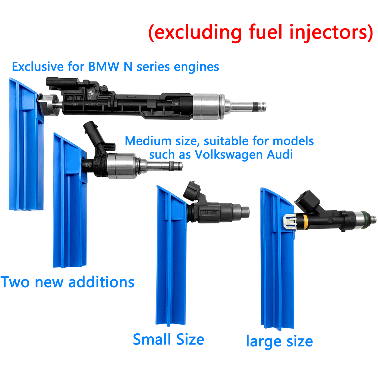 Universal Car Fuel Injector Cleaner Adapter DIY Kit Car Nozzle Flush ...