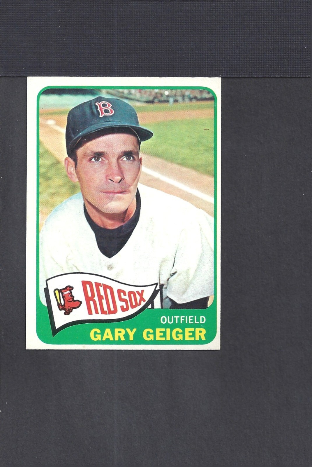 1965 TOPPS #452 GARY GEIGER-1--RED SOX--NO CREASES--NR/MT | eBay