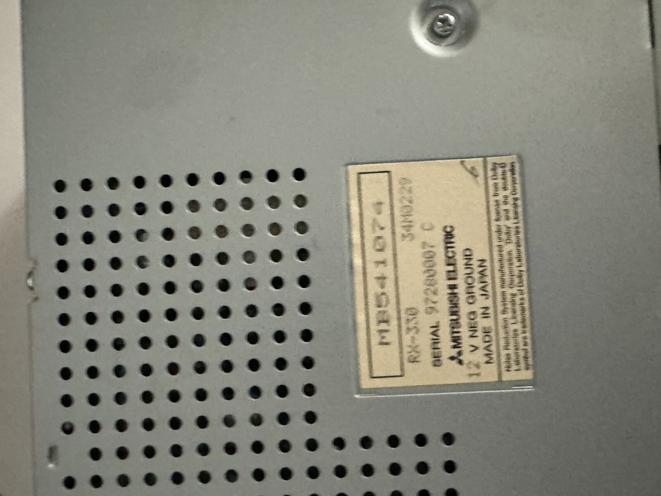 89 90 91 92 93 Eagle Summit Radio Stereo Cassette Player Receiver ...