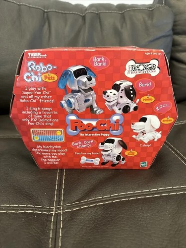 102 Dalmation Domino Poo-Chi 2000 Disney Robo-Chi Pets | eBay