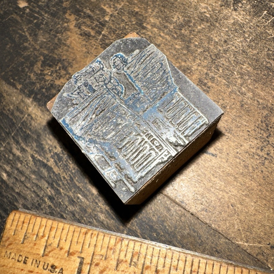 Print Block ( Kitchen Scene?? ) | eBay