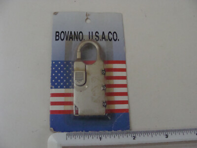 Bovano Luggage Combination Lock vintage NOS | eBay