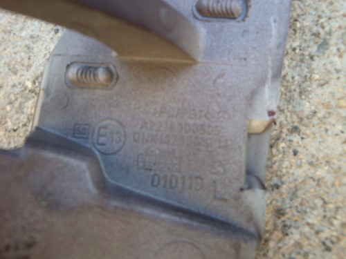 MERCEDES 07-09 W221 S550 LEFT HEADLIGHT WASHER CAP NOZZLE COVER ...