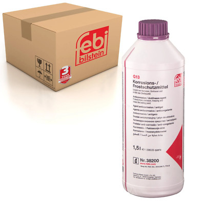 Pink Red Coolant Antifreeze Concentrate G13 1.5Ltr Fits Audi Skoda VW ...