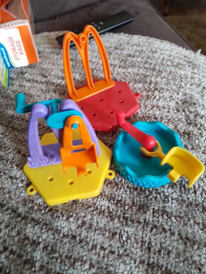 mcdonalds happy meal toys Rare Crank Swing, Crank Spinning Seat, Bonus ...