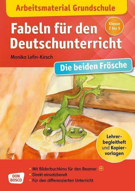 Arbeitsmaterial Grundschule. Fabeln für den Deutschunterricht. Die ...