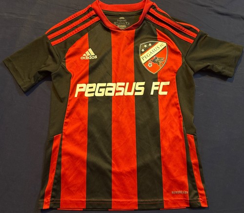 Youth Adidas Pegasus FC soccer jersey #39 9-10YRS AEROREADY | eBay