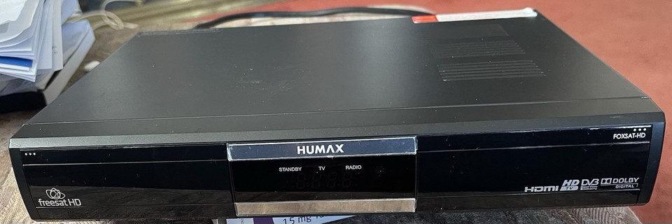 Humax box Receiver Freesat Set Top Box Only No Remote | eBay