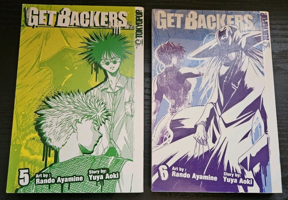 Manga Get Backers Vol 1-9 English Volumes Tokyopop | eBay UK