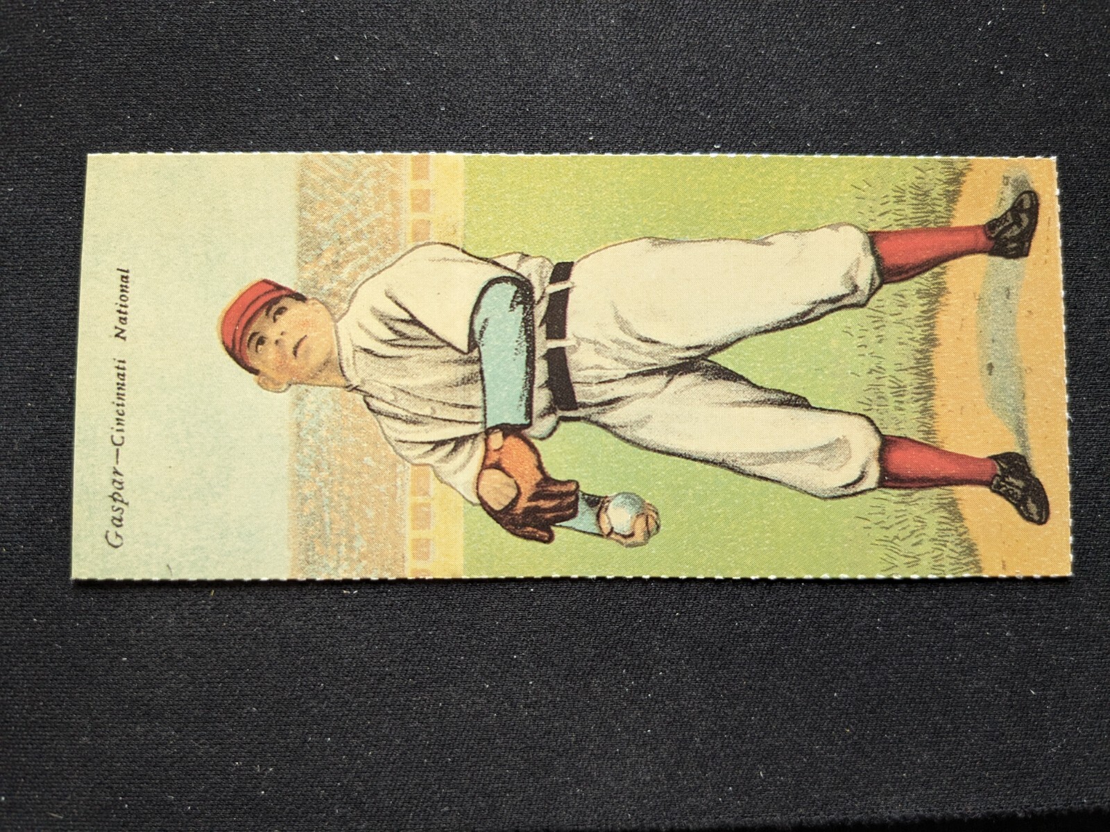 1911 Mecca Double Folder Reprint Baseball Card - Harry Gaspar / Tommy ...