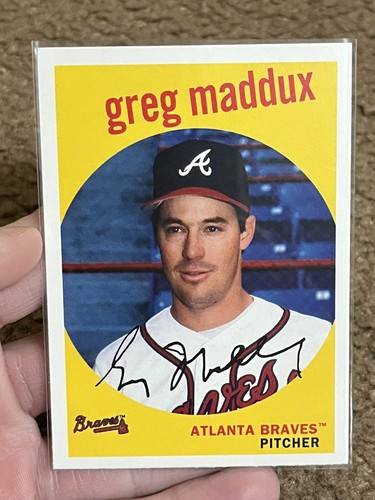 2018 Topps Archives #35 Greg Maddux - Atlanta Braves | eBay