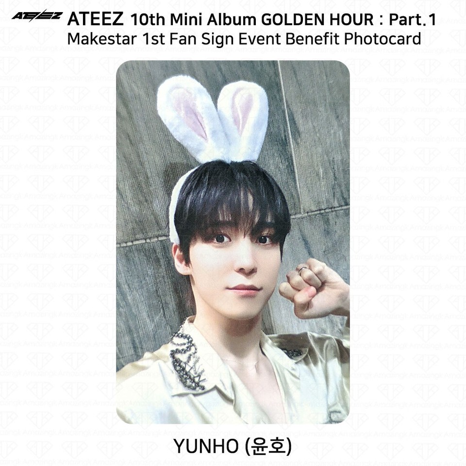 ATEEZ 10th Mini Album Golden Hour Part.1 Makestar 1st Fan Sign Event ...