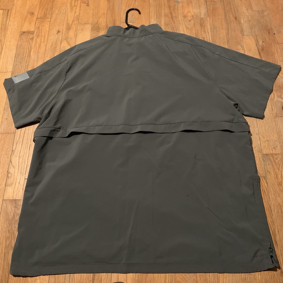 Adidas Men’s ULM Basketball 1/2 Zip Polo Sz. 2XL NEW DZ9779 Gray LT | eBay