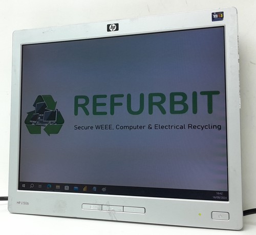 HP 15" VGA Monitor LCD Color Display L1506 | eBay