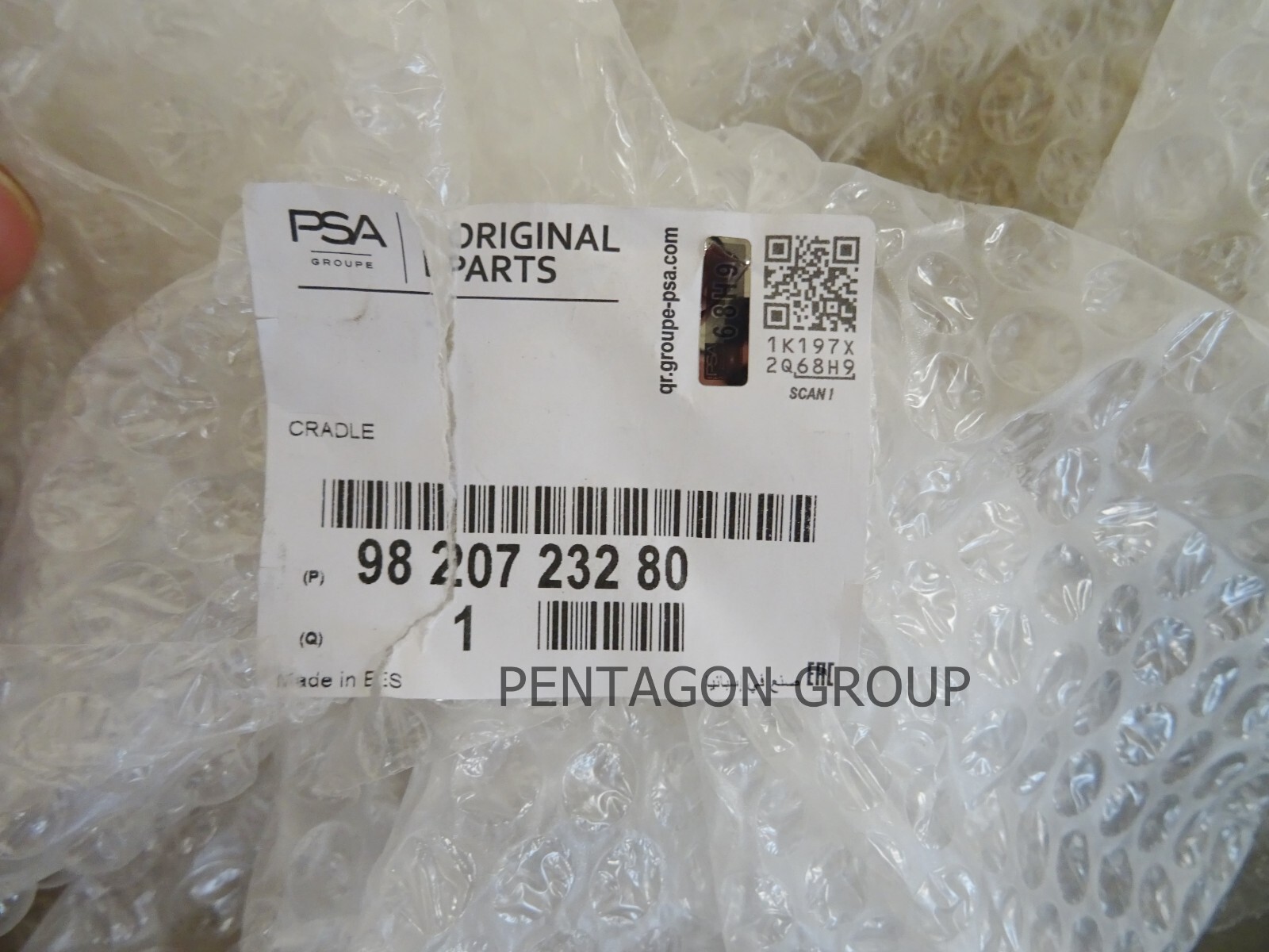 New Genuine Vauxhall Combo Life L2 LWB Spare Wheel Cage Carrier ...