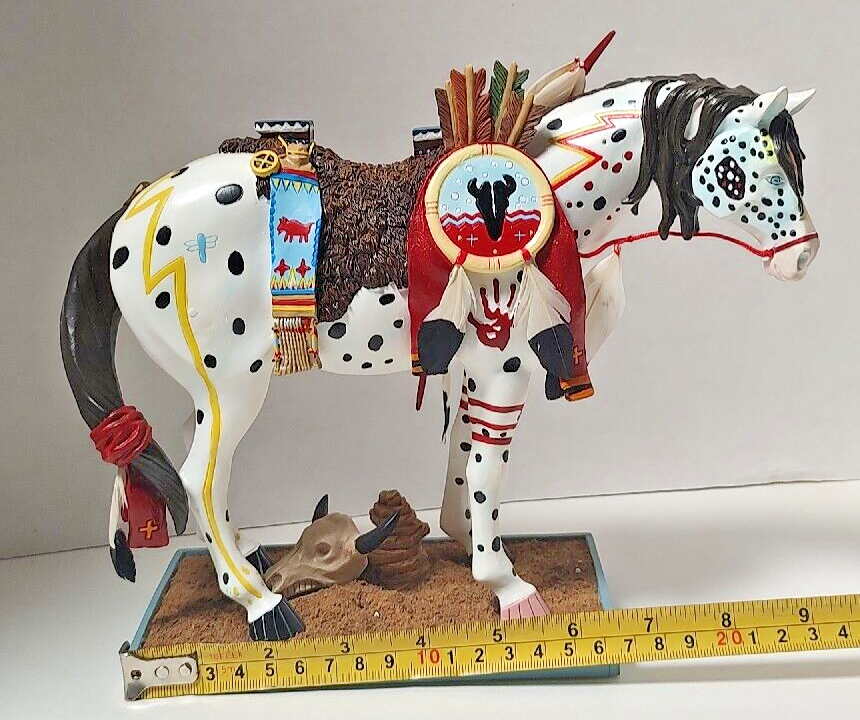 XL Trail of Painted Ponies WAR PONY Figurine #1452 1E 7,061 Retired New ...