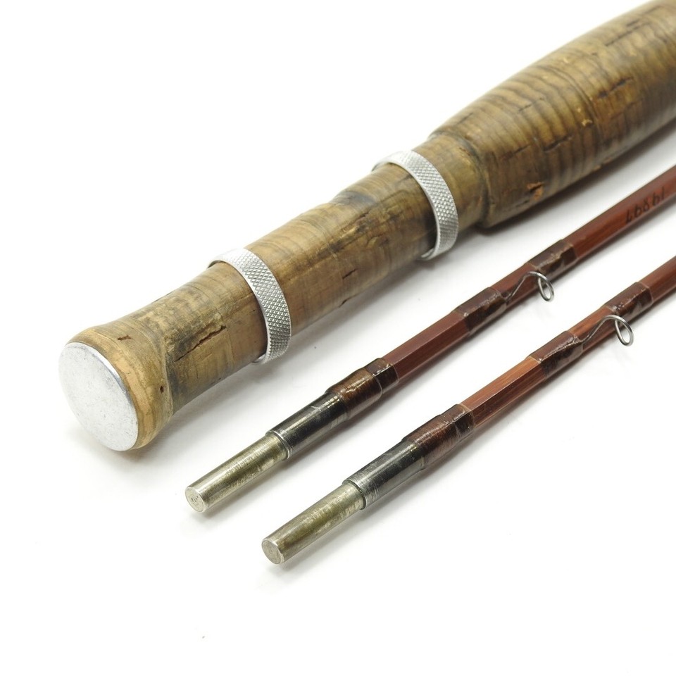 Orvis Impregnated “Deluxe” Bamboo Fly Rod. 7’ 6”. 5-6wt. W/ Tube & Sock ...